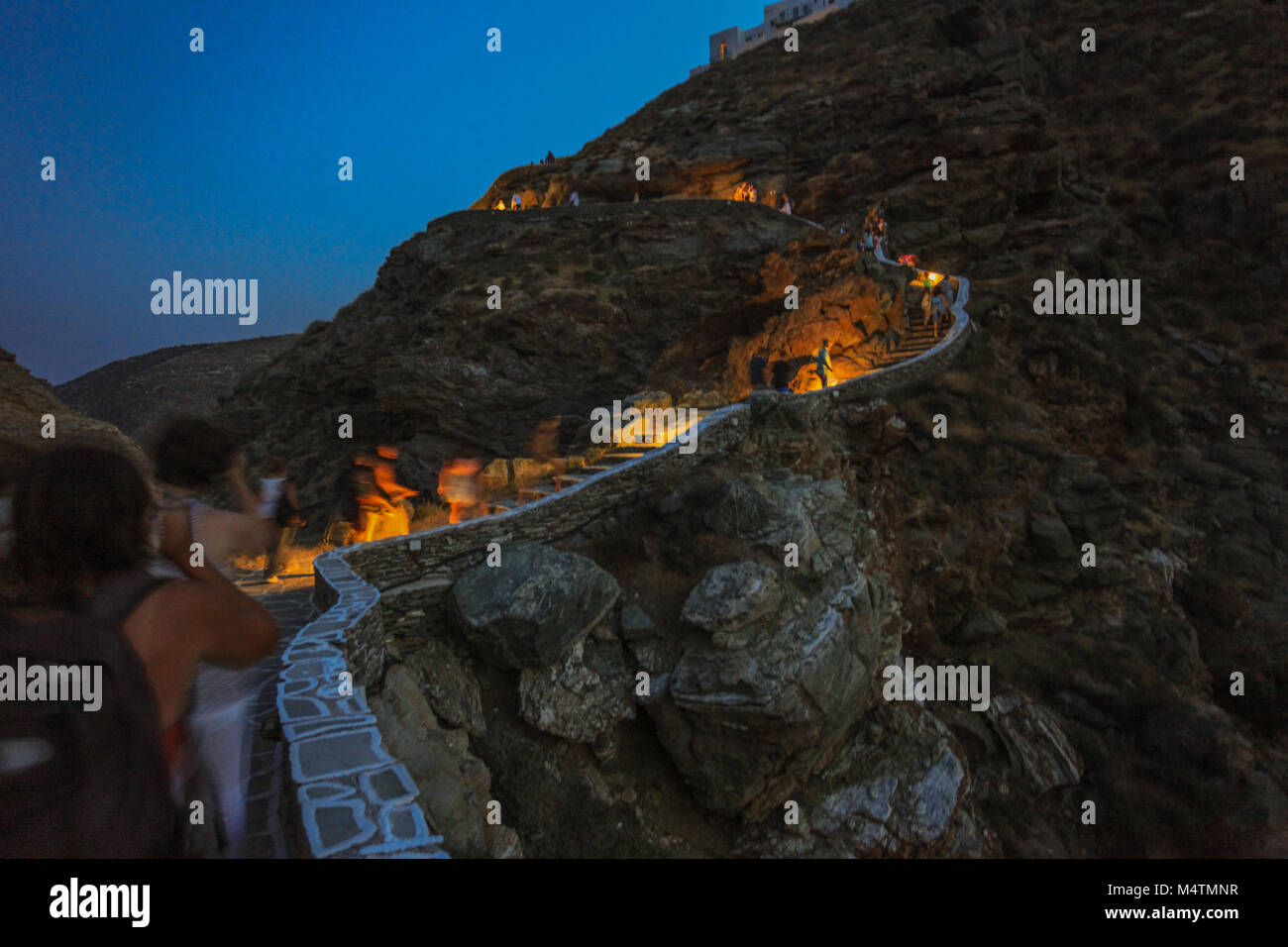 Panigiri, traditional feast at the Church of Seven Martyrs in Sifnos ...