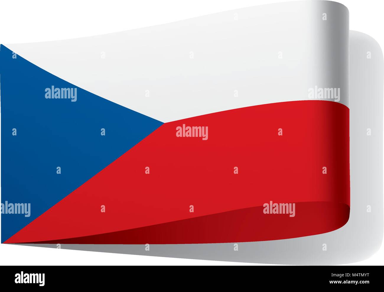 3d czechia flag waving Stock Vector Images - Alamy