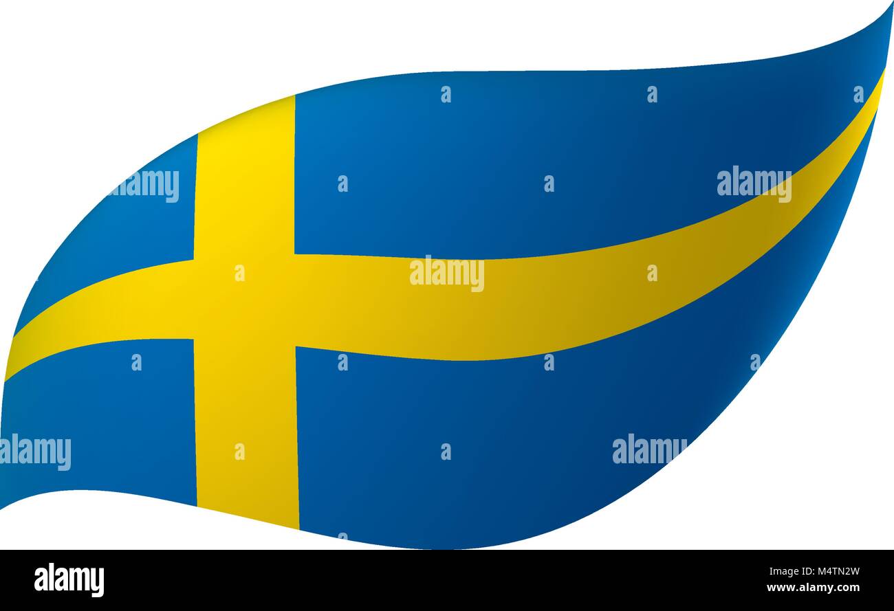 Sweden flag, vector illustration Stock Vector Image & Art - Alamy