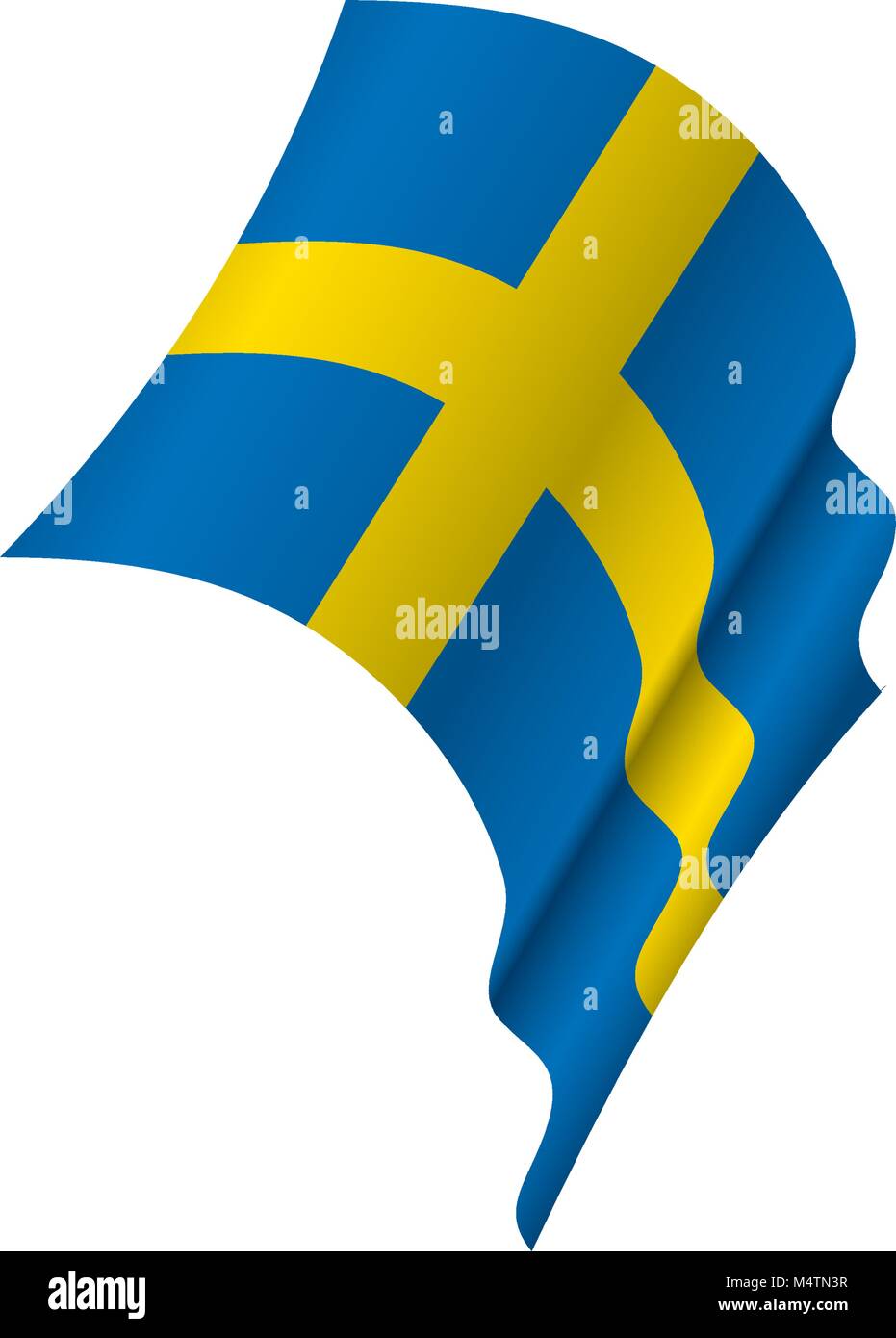 Sweden flag, vector illustration Stock Vector Image & Art - Alamy