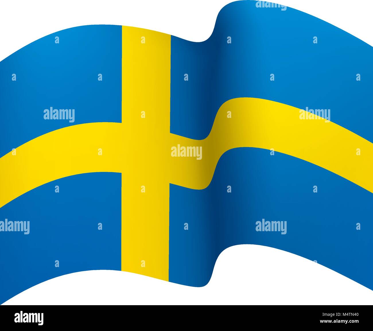 Sweden flag, vector illustration Stock Vector Image & Art - Alamy