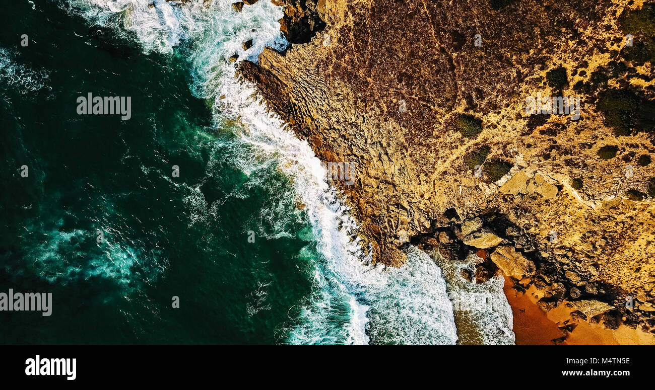 Drone ocean landscape hi-res stock photography and images - Alamy