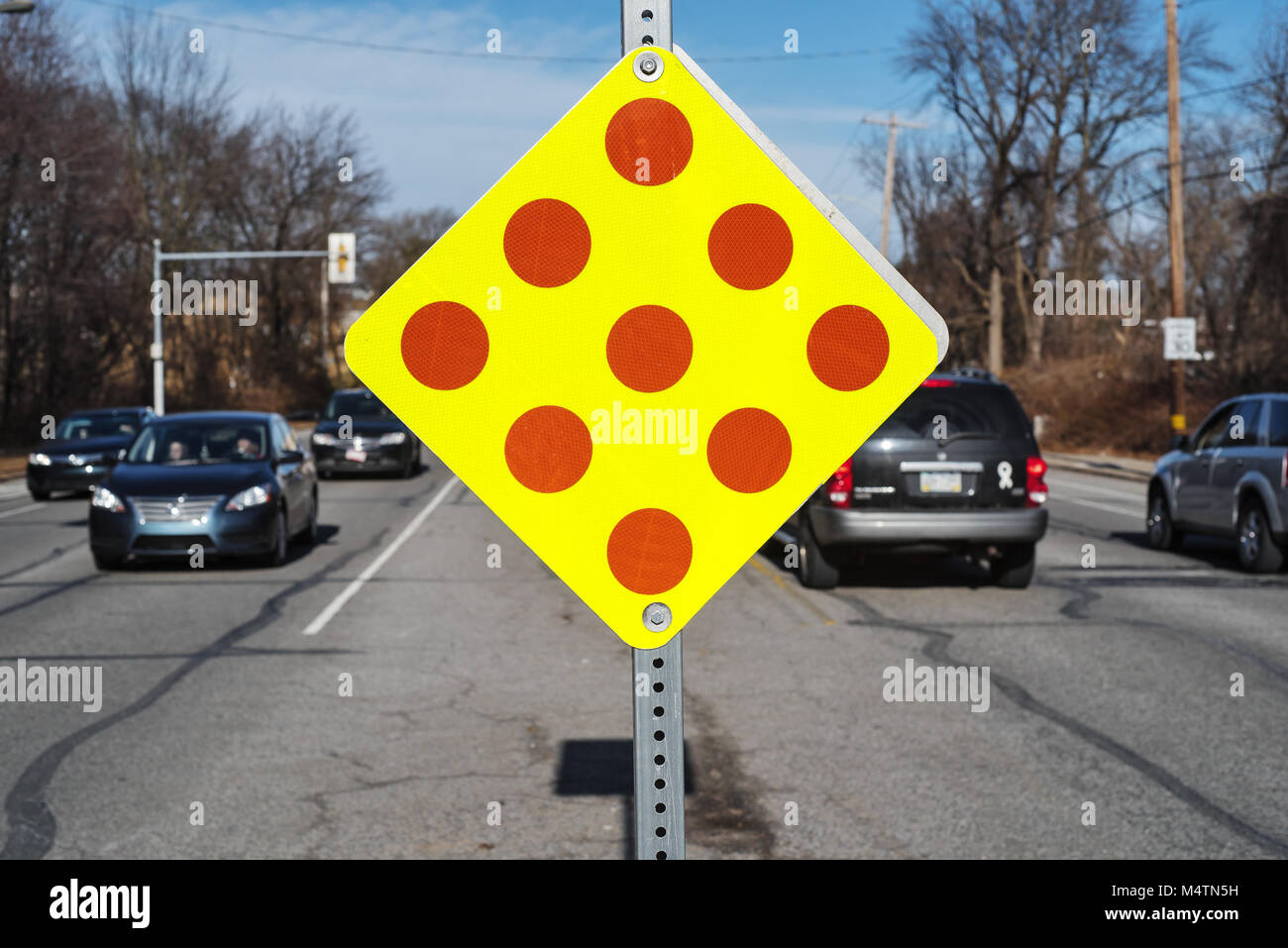 Traffic sign, Northeast Philadelphia, USA Stock Photo - Alamy