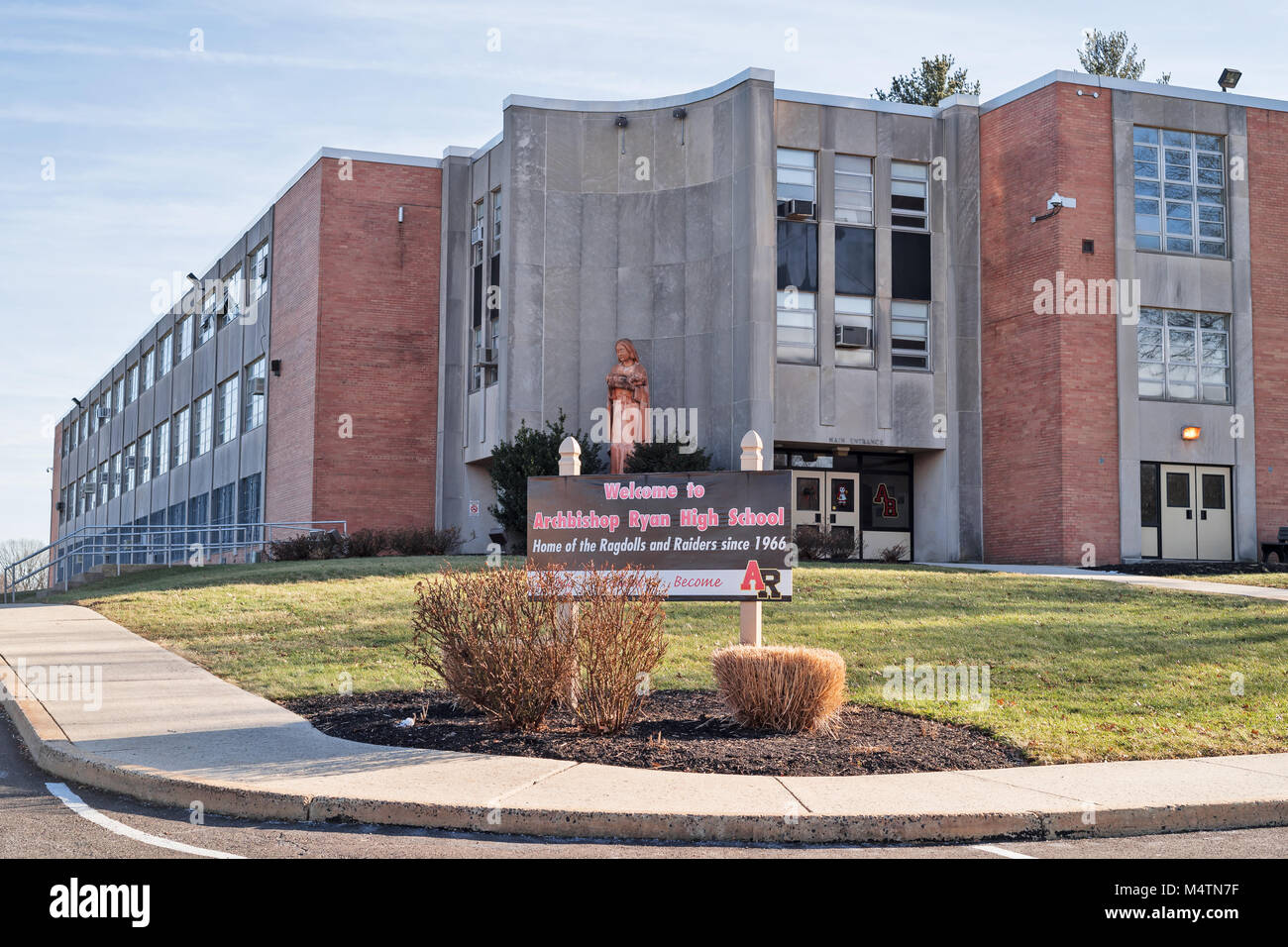 Roman catholic high school hi-res stock photography and images - Alamy