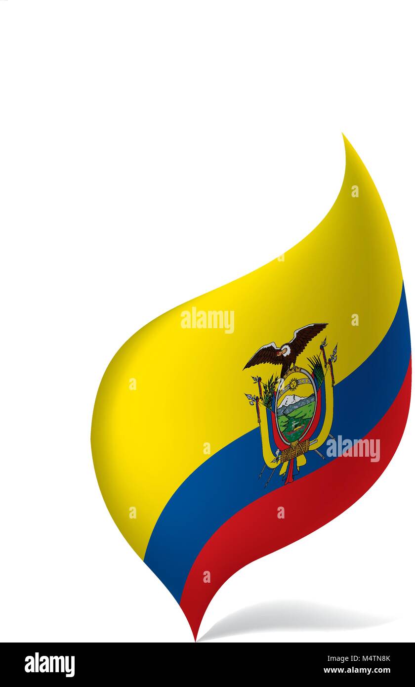 Ecuador flag, vector illustration Stock Vector Image & Art - Alamy