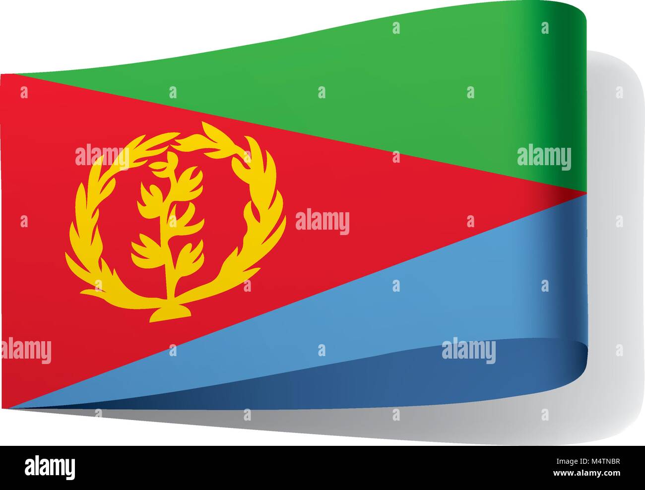 Eritrea flag, vector illustration Stock Vector Image & Art - Alamy