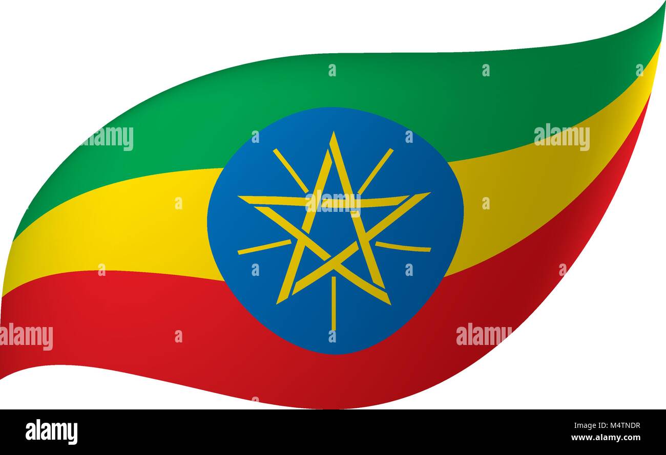 Ethiopia flag, vector illustration Stock Vector Image & Art - Alamy