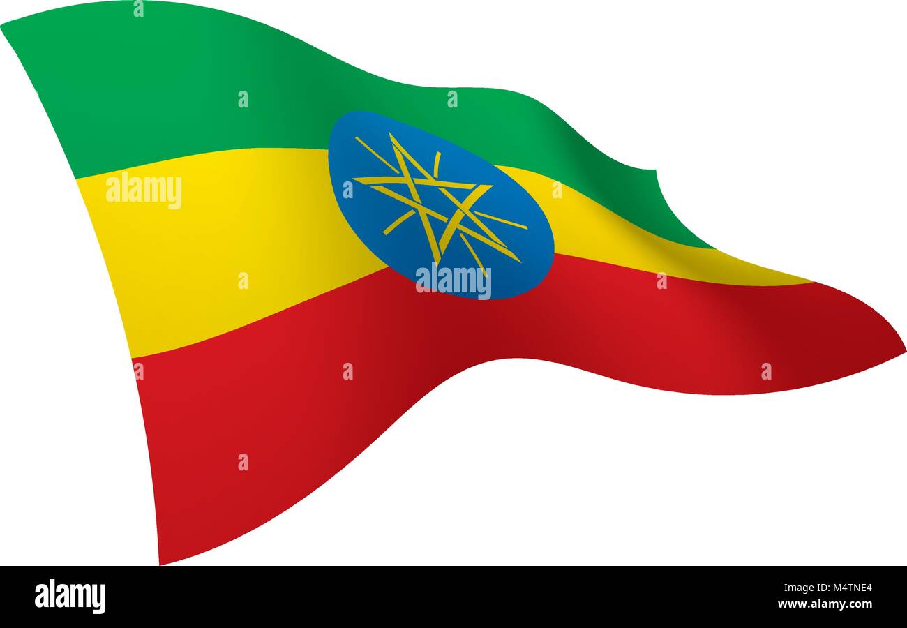 Ethiopia flag, vector illustration Stock Vector Image & Art - Alamy