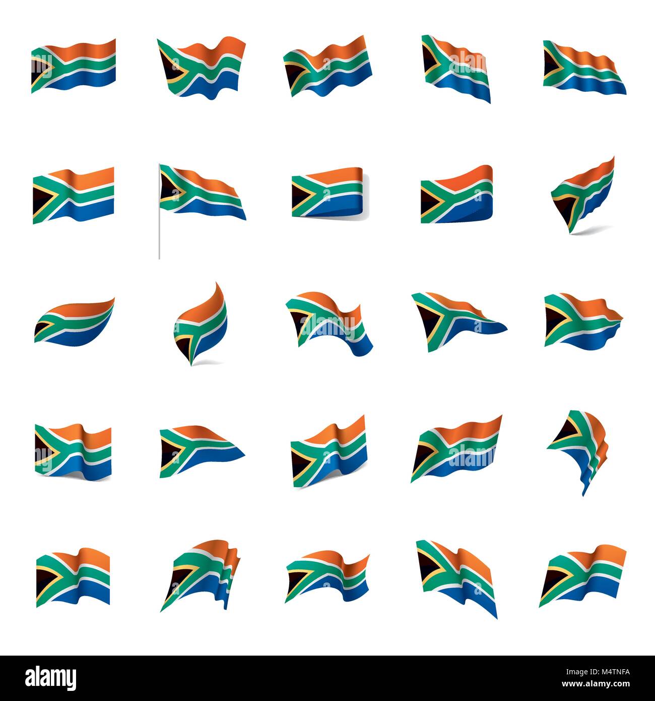 south africa flag, vector illustration Stock Vector Image & Art - Alamy