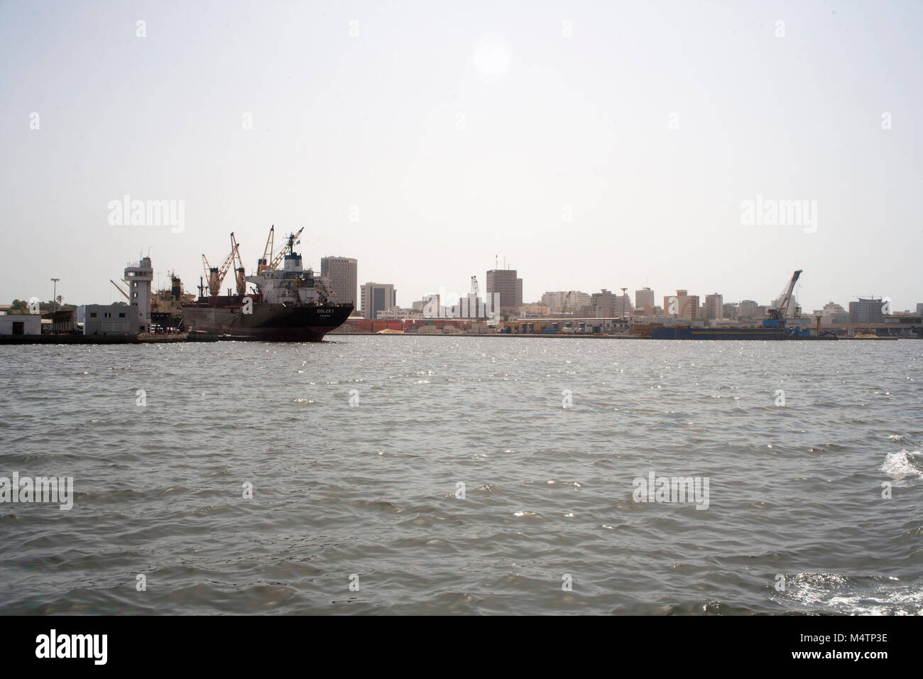 Big ship in dakar harbour hi-res stock photography and images - Alamy