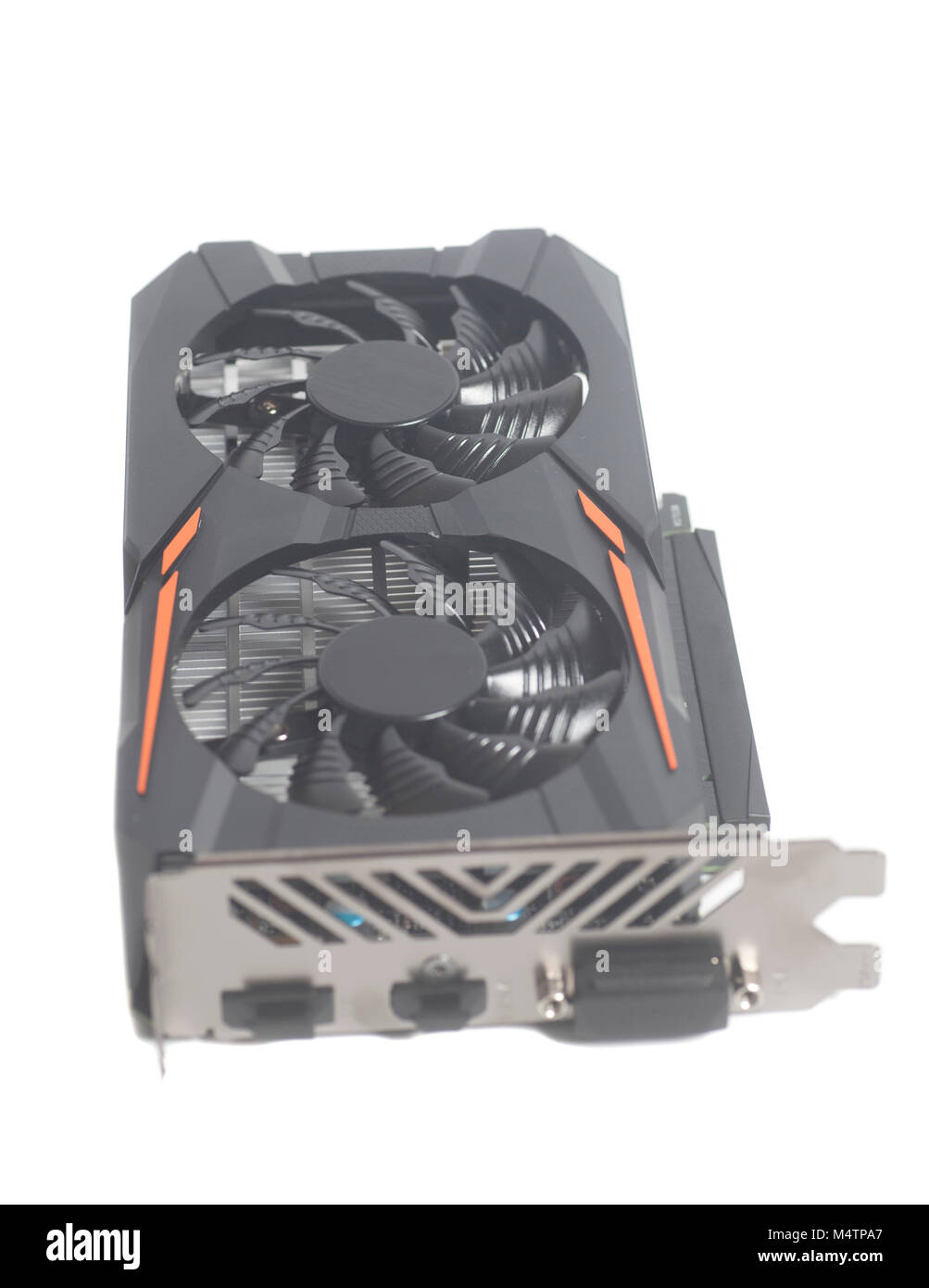 Graphic video card for crypto currency mining on white Stock Photo - Alamy