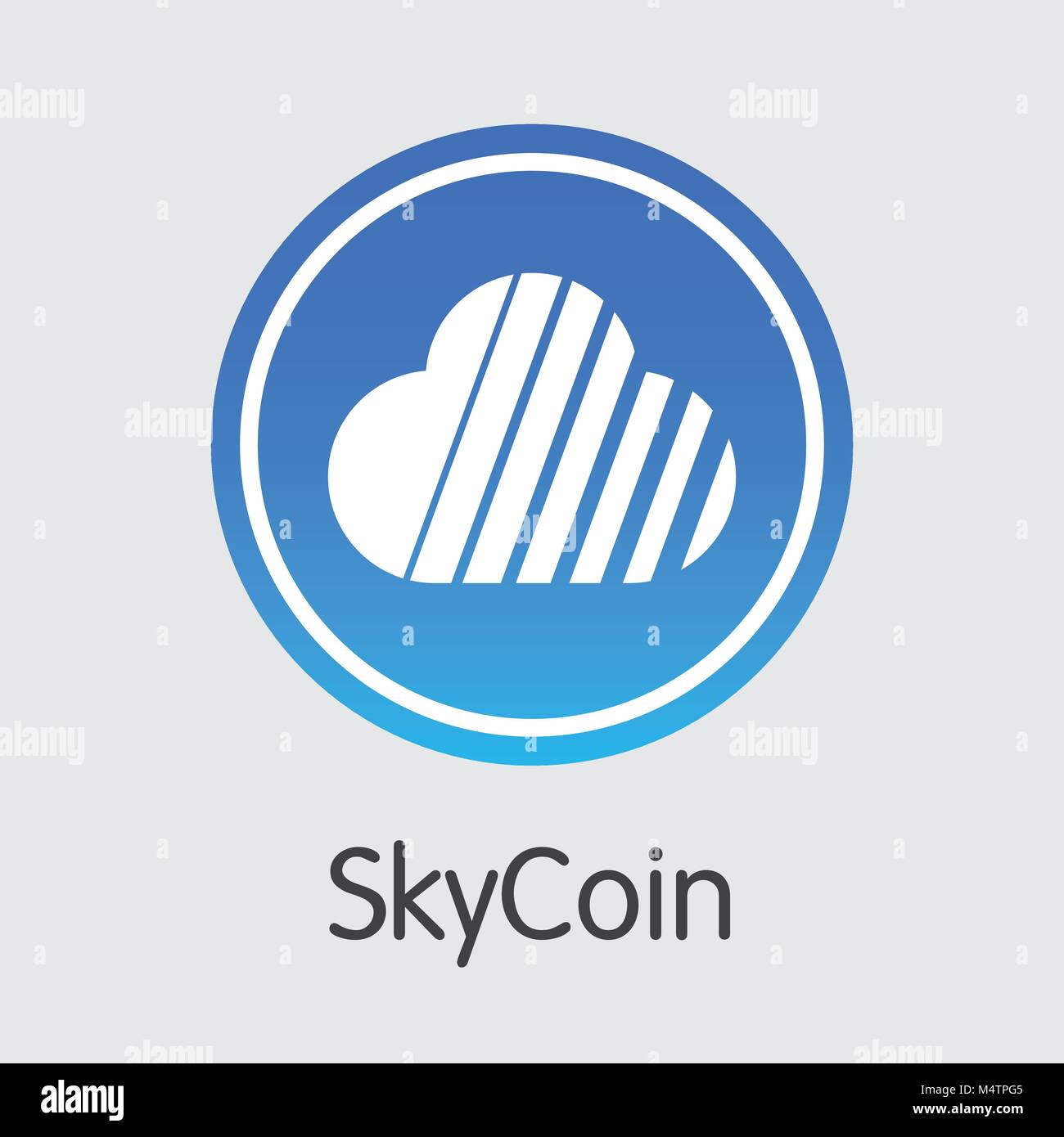 Skycoin - Crypto Currency Icon Stock Vector Image & Art - Alamy