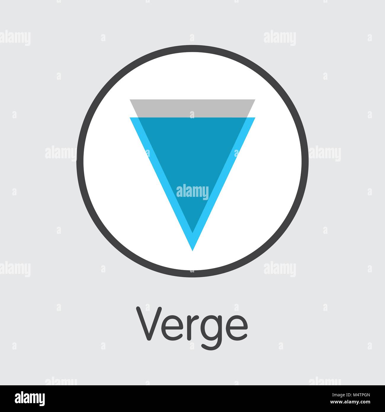 The verge logo Stock Vector Images - Alamy