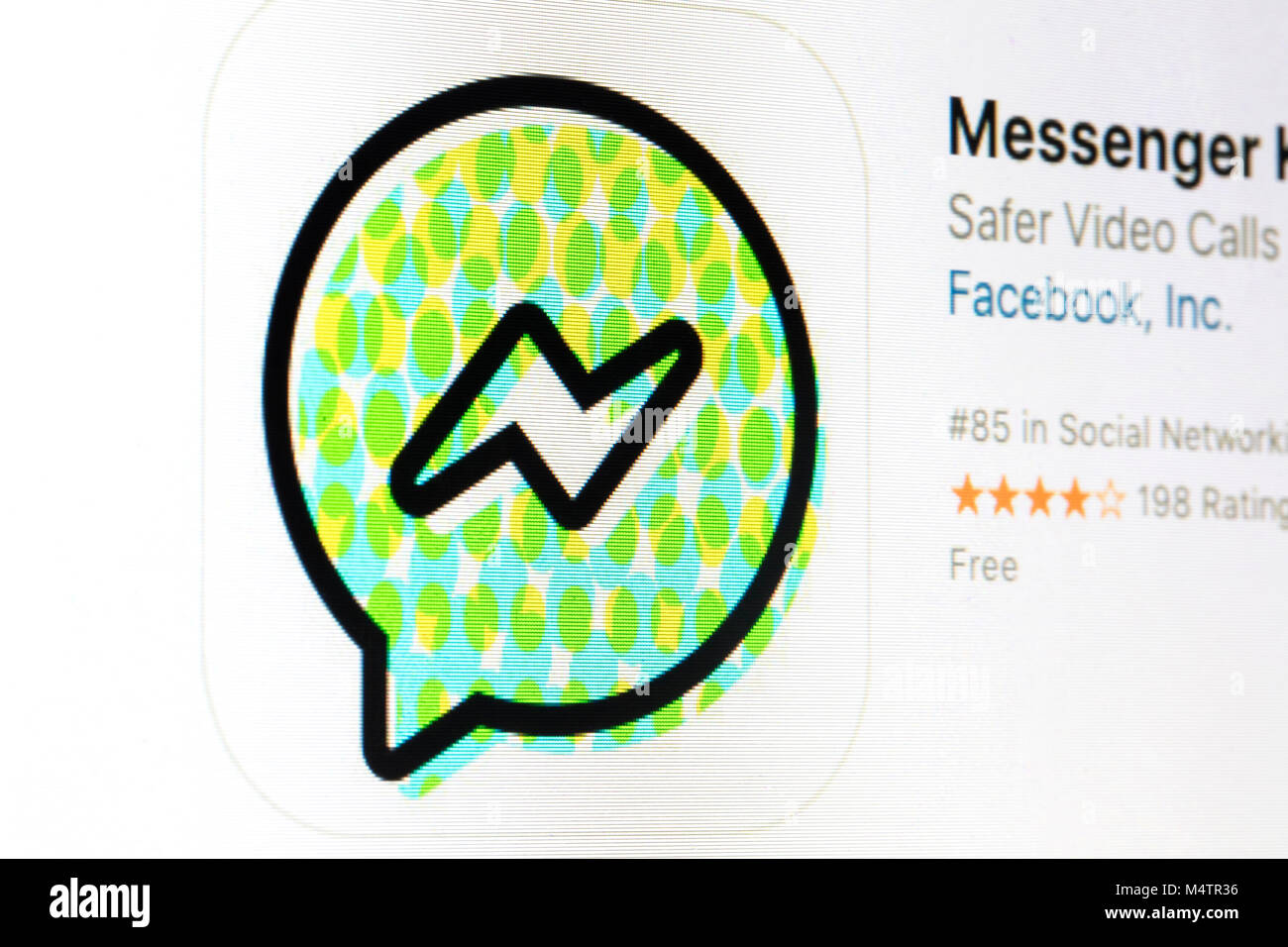 Messenger kids logo hi-res stock photography and images - Alamy