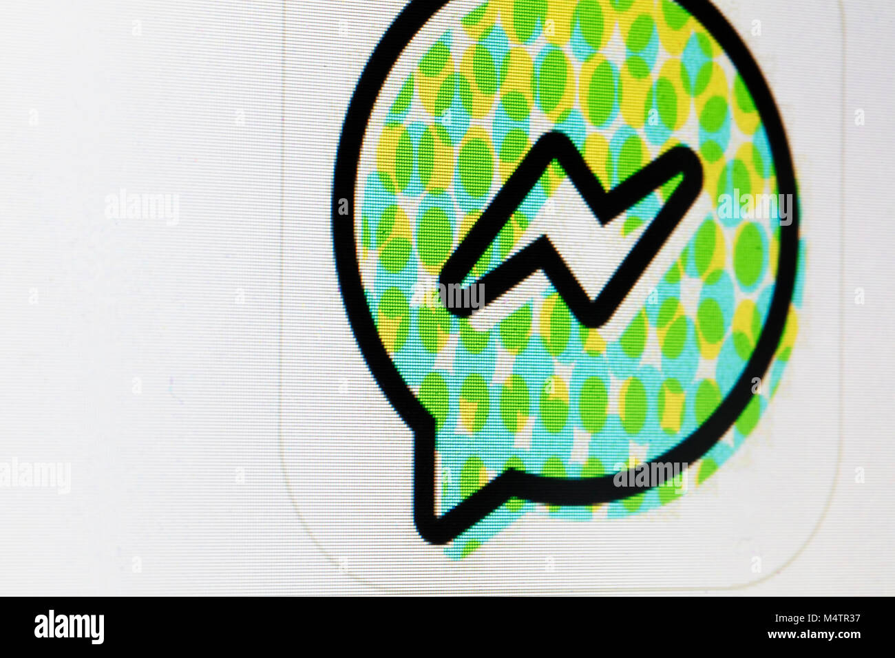 Messenger kids logo hi-res stock photography and images - Alamy