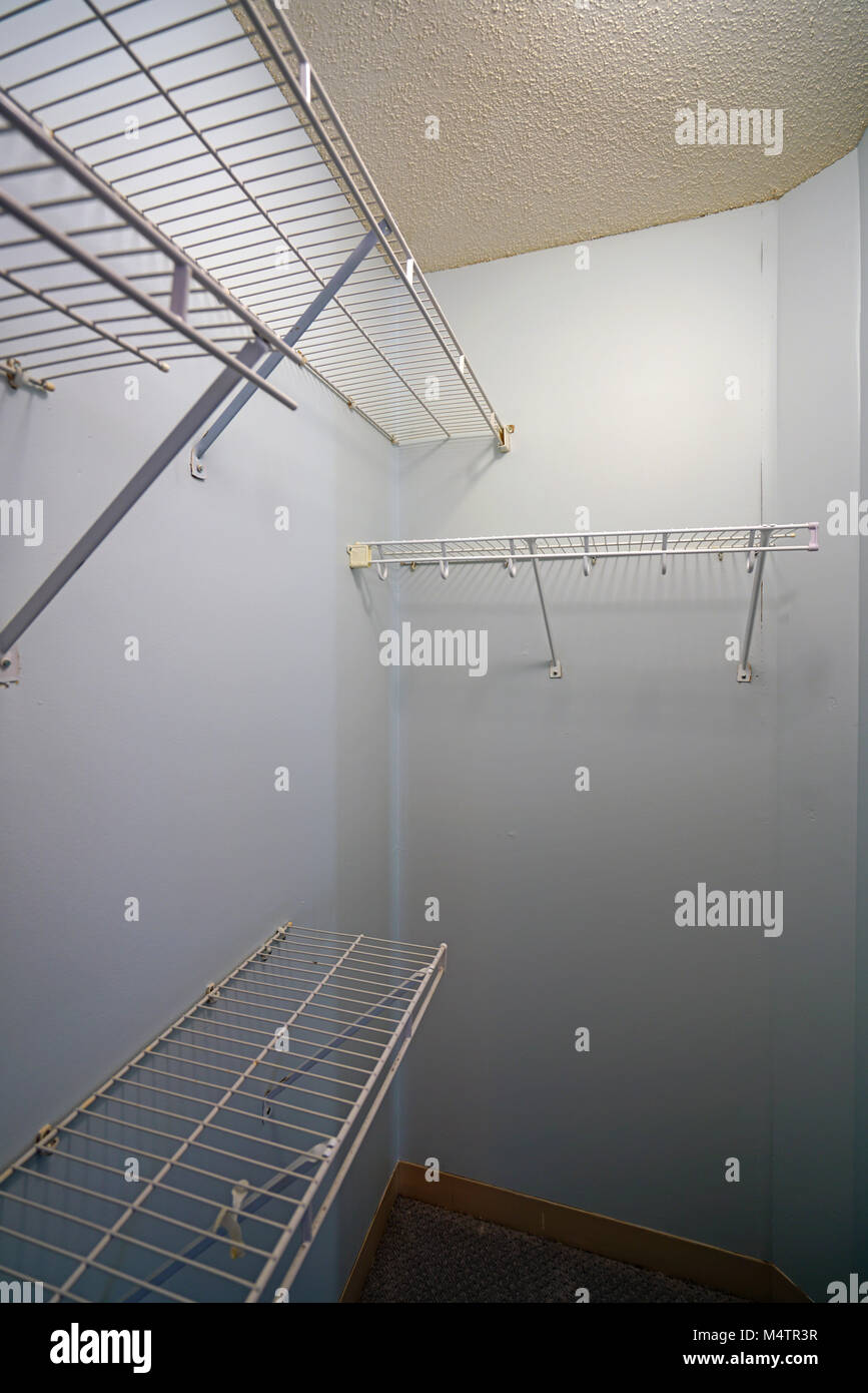Empty closets before a move in Stock Photo - Alamy