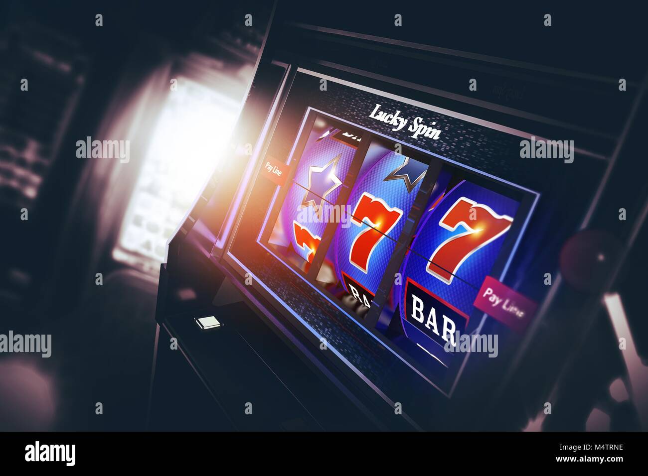 One armed bandit fruit machine hi-res stock photography and images - Alamy