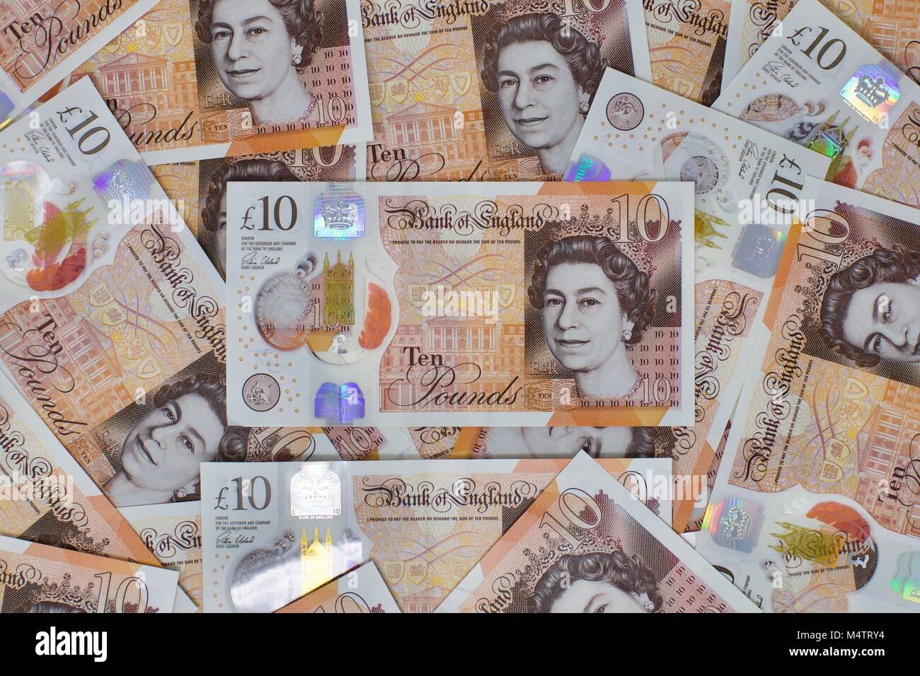 Britain’s new plastic £10 banknote Stock Photo - Alamy