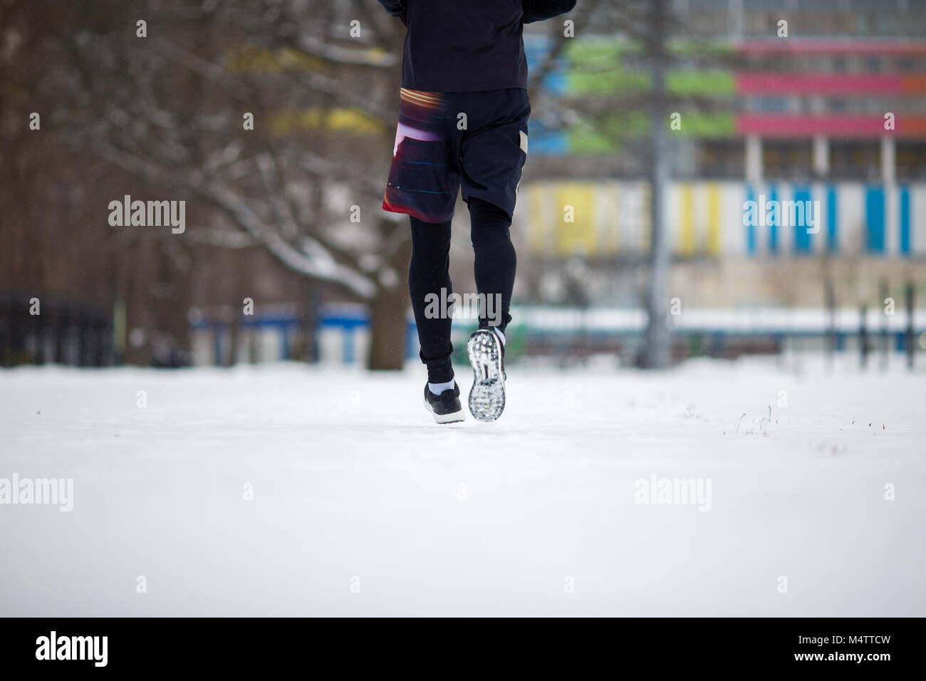 Photo from back running hi-res stock photography and images - Alamy