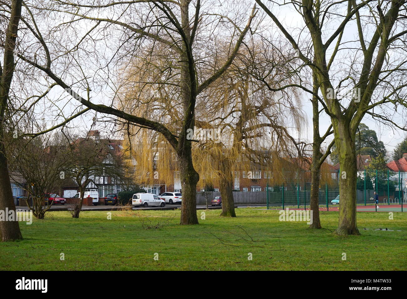 Roe Green Park in Kingsbury, London Stock Photo - Alamy
