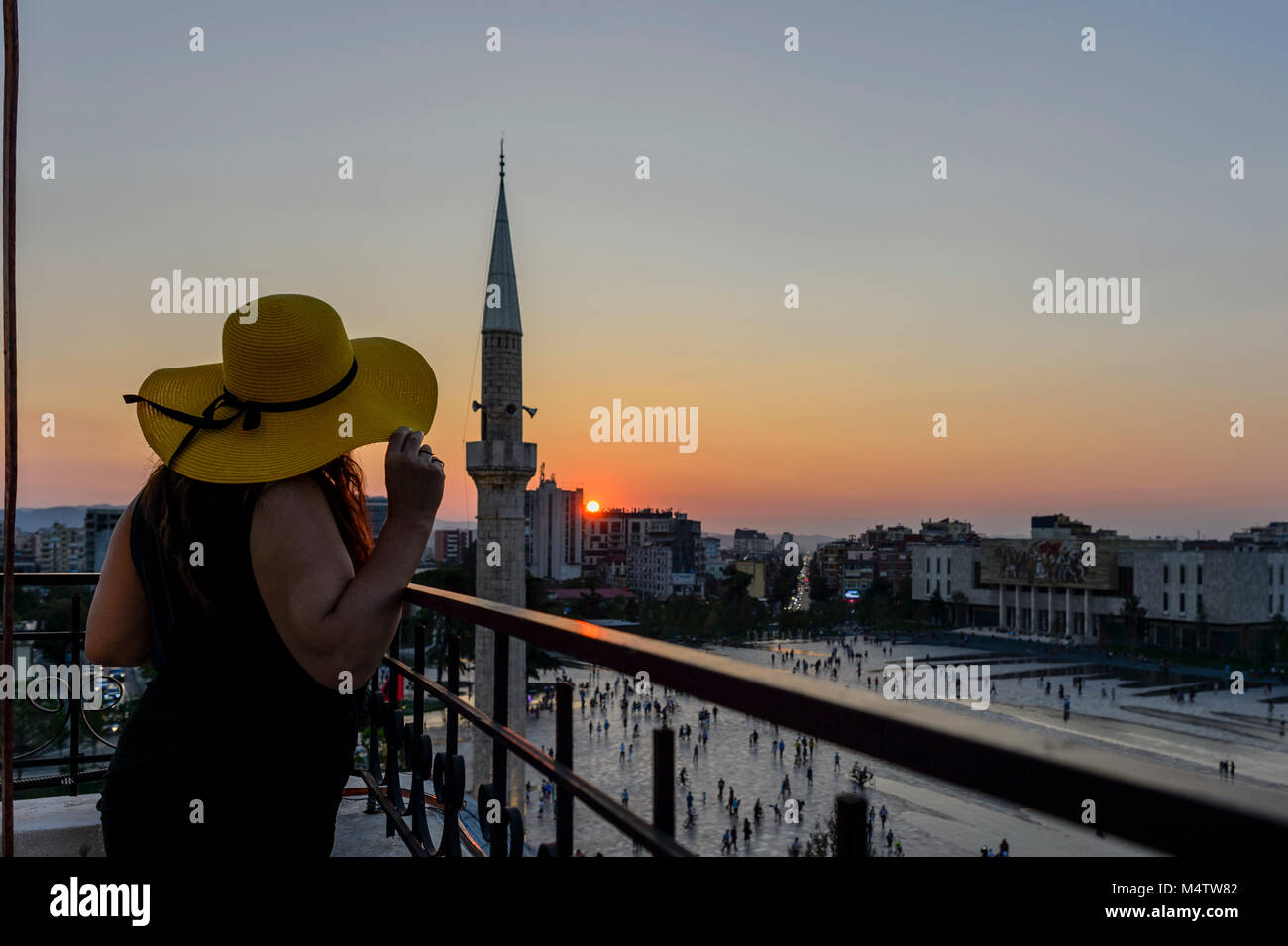 Skanderberg square in Tirana, Albania Stock Photo - Alamy