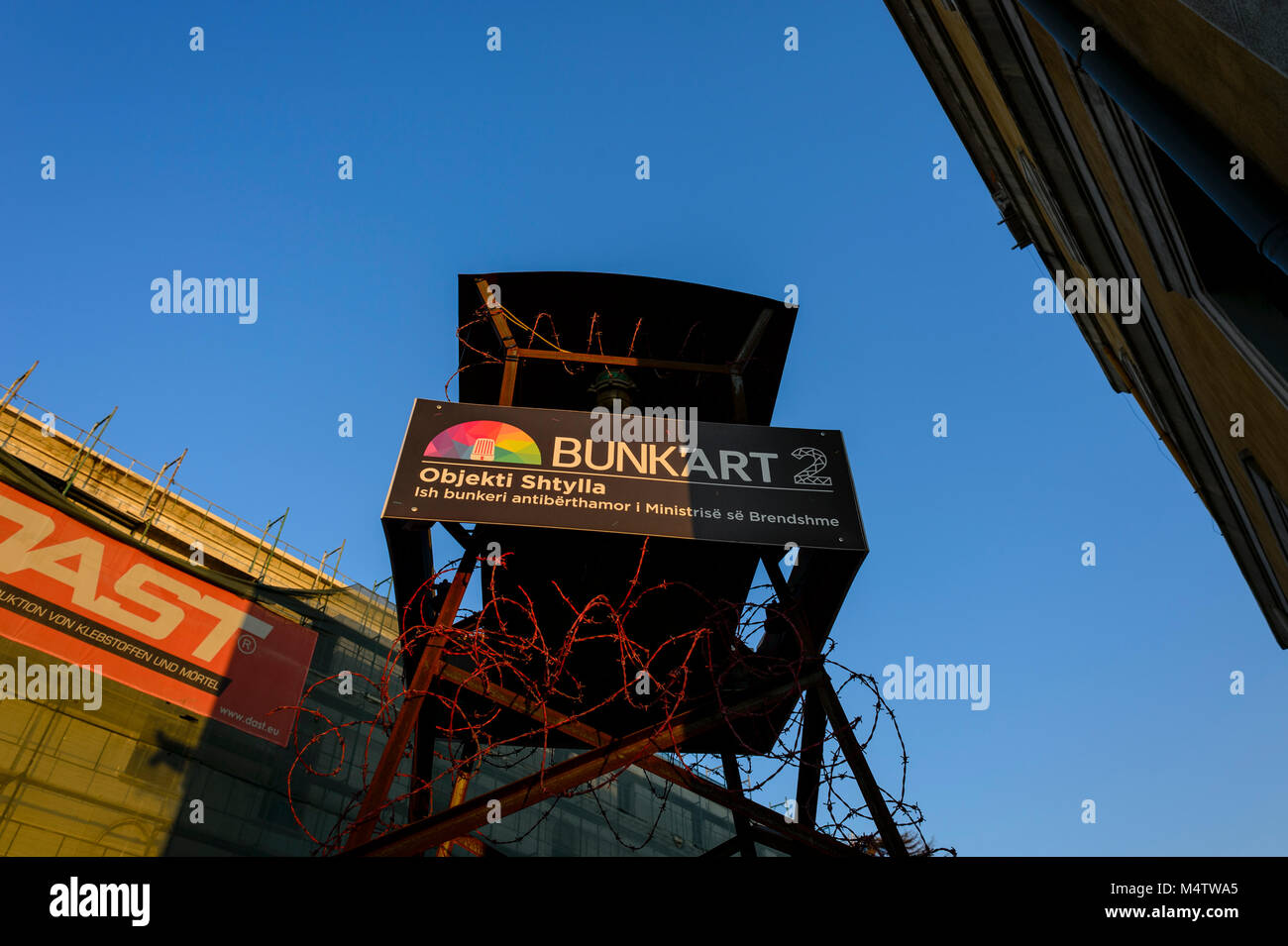 Bunkart in Tirana, Albania Stock Photo - Alamy