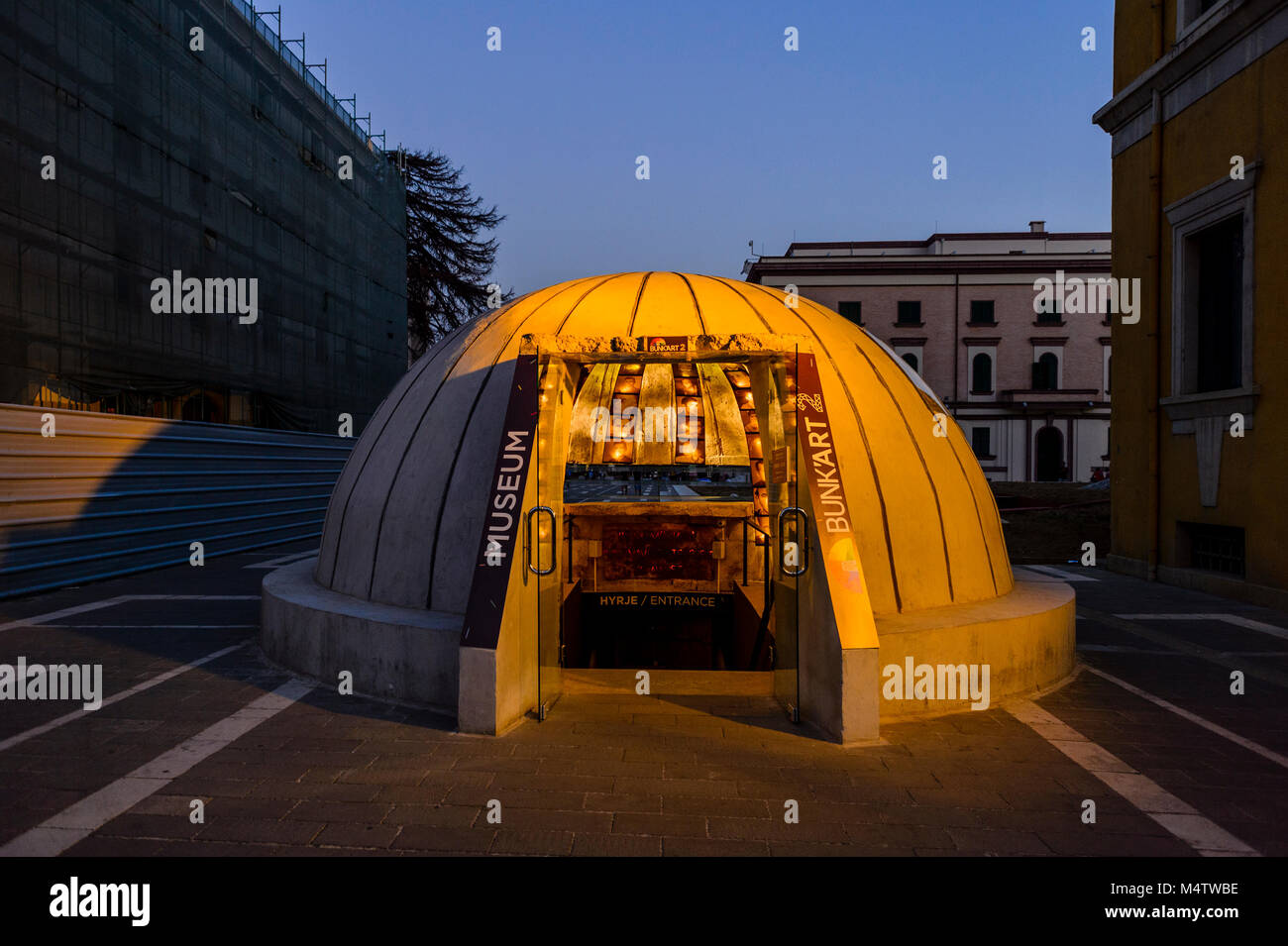 Bunkart in Tirana, Albania Stock Photo - Alamy