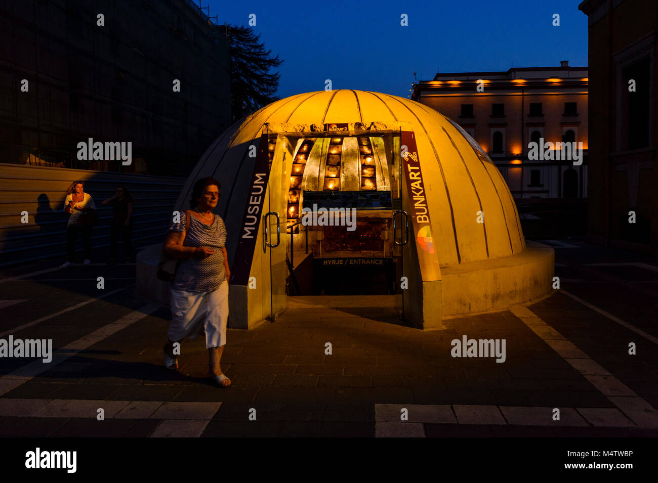 Bunkart in Tirana, Albania Stock Photo - Alamy