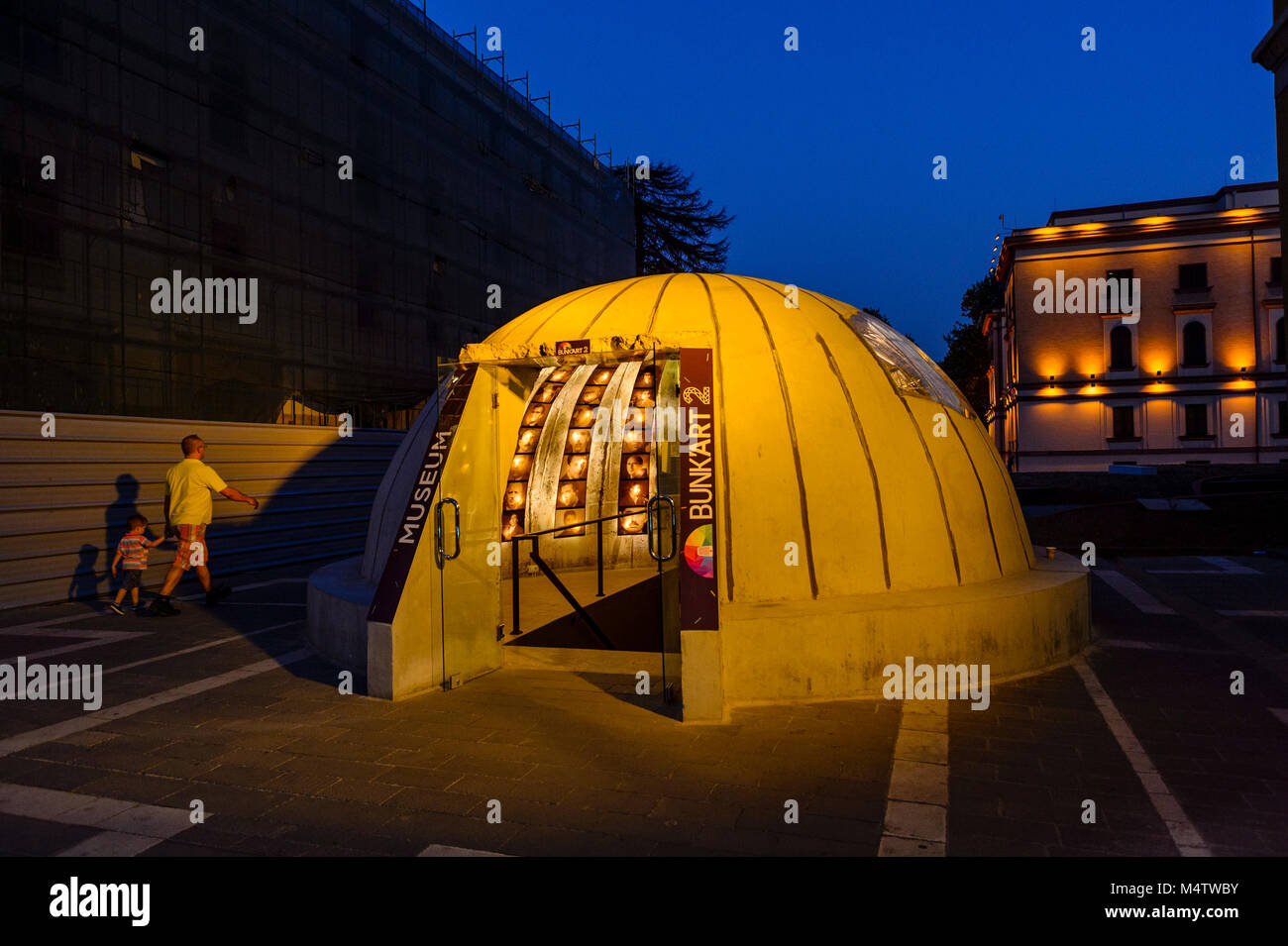 Bunkart in Tirana, Albania Stock Photo - Alamy