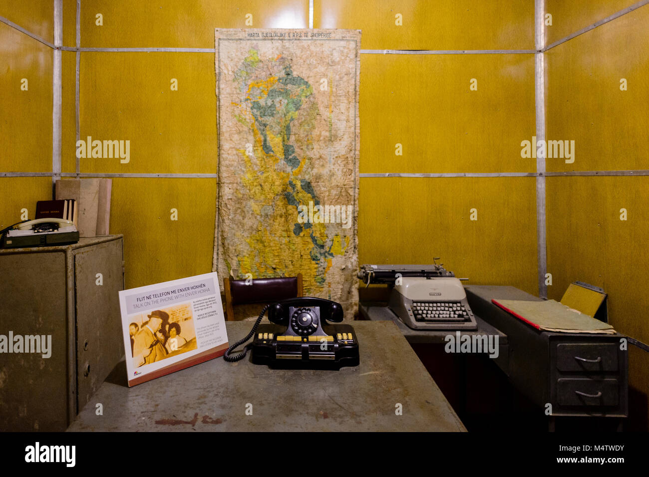 Bunkart in Tirana, Albania Stock Photo - Alamy