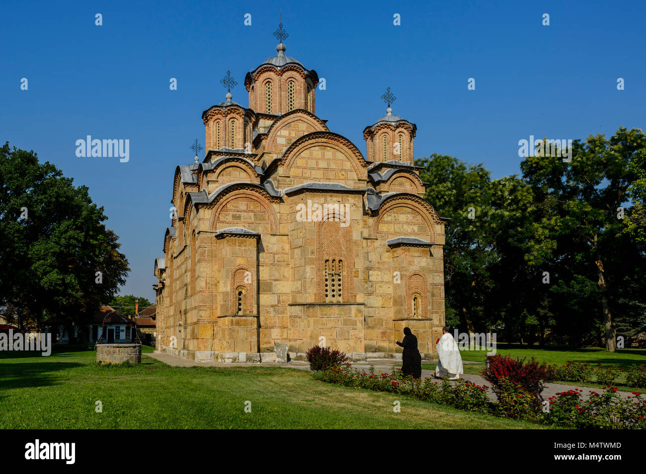 Gracanica monastery, Kosovo Stock Photo - Alamy