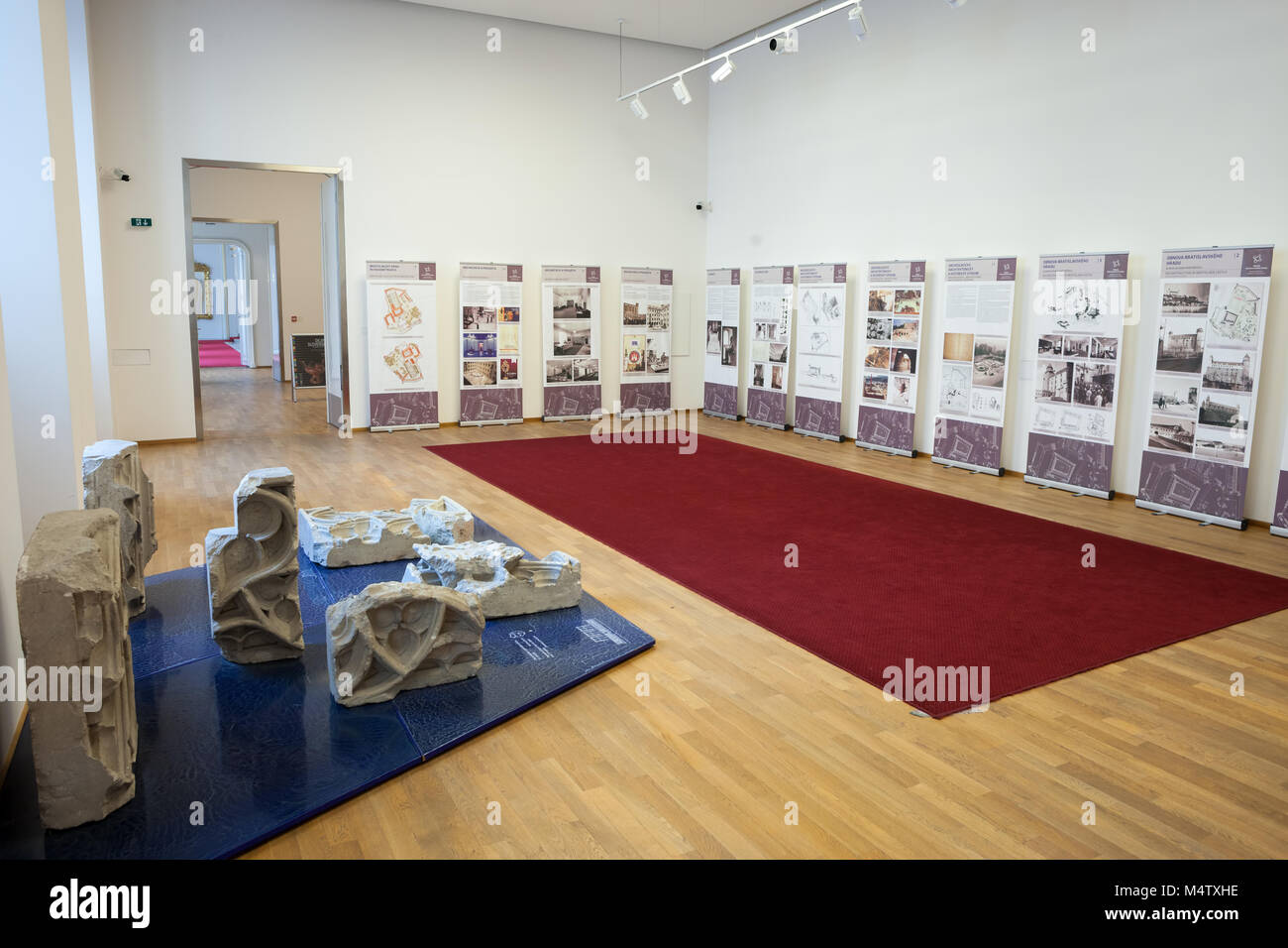 Exhibition in Bratislava Castle Museum of History in Bratislava ...