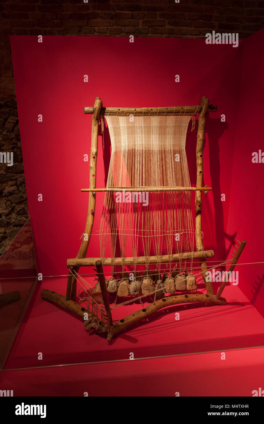 Weaving Loom Historic High Resolution Stock Photography and Images - Alamy