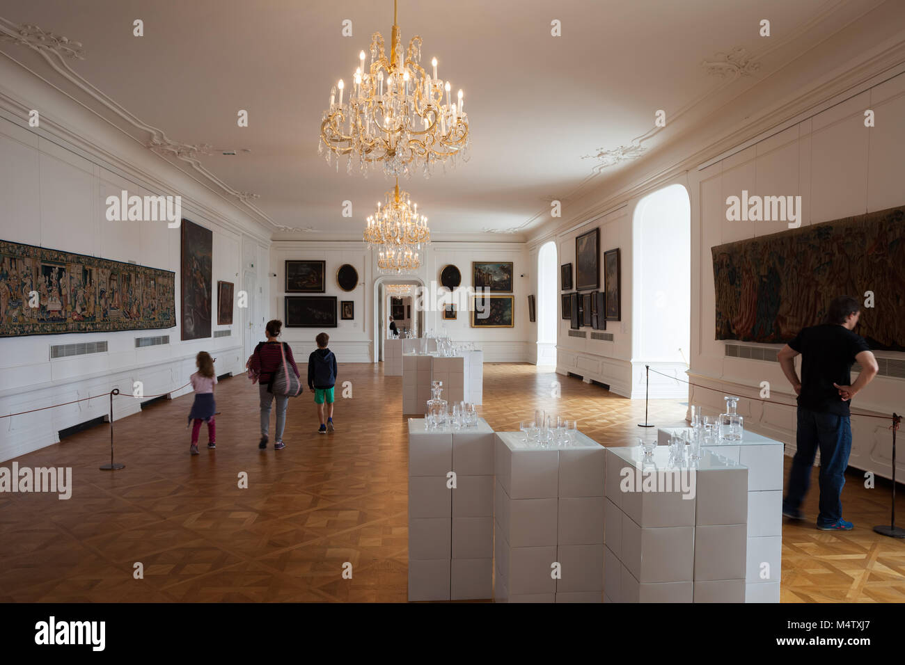 Bratislava museum chandelier hi-res stock photography and images - Alamy