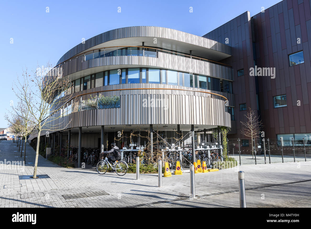 The department of chemical engineering and biotechnology building at ...