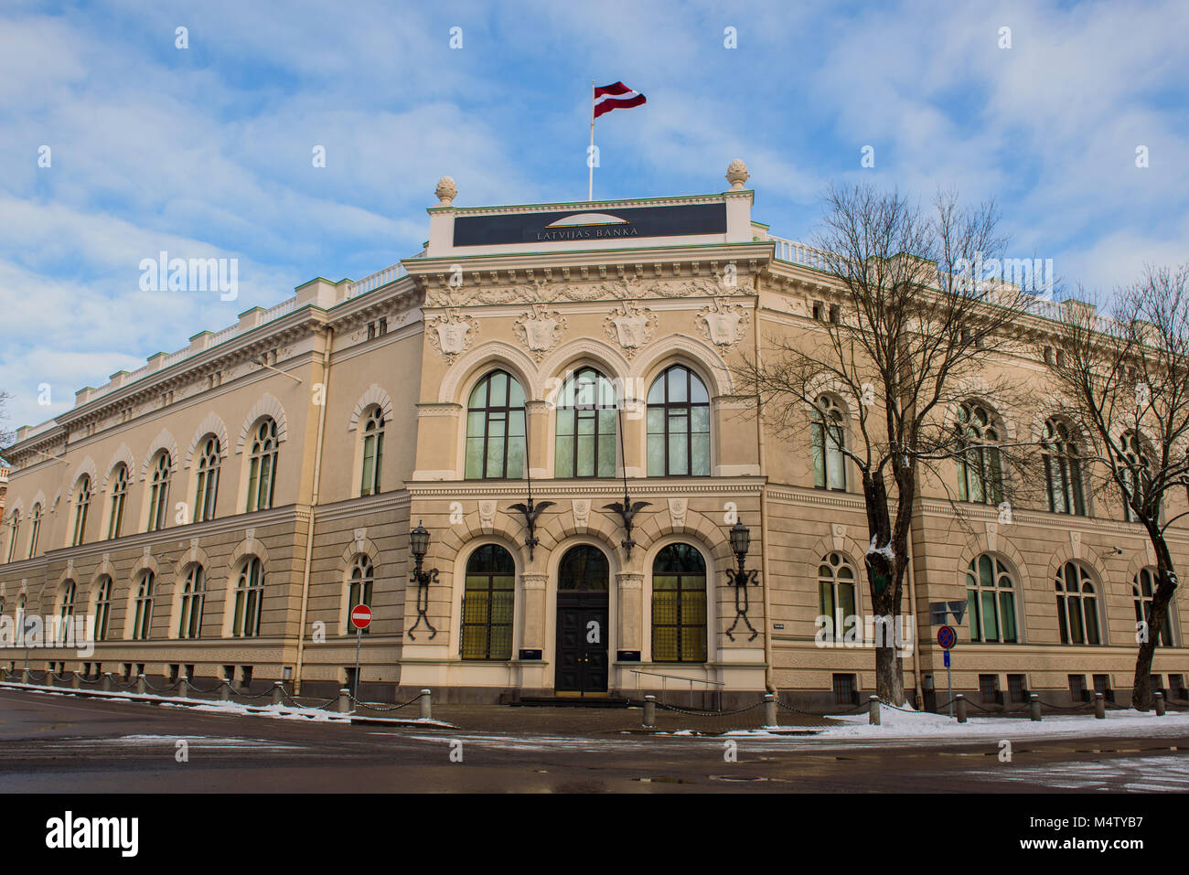 Riga bank building hi-res stock photography and images - Alamy