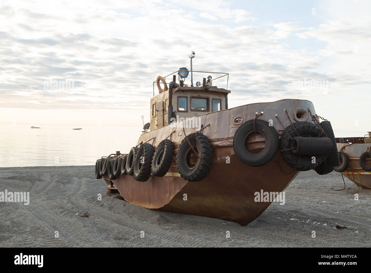 Old rusty barge hi-res stock photography and images - Alamy