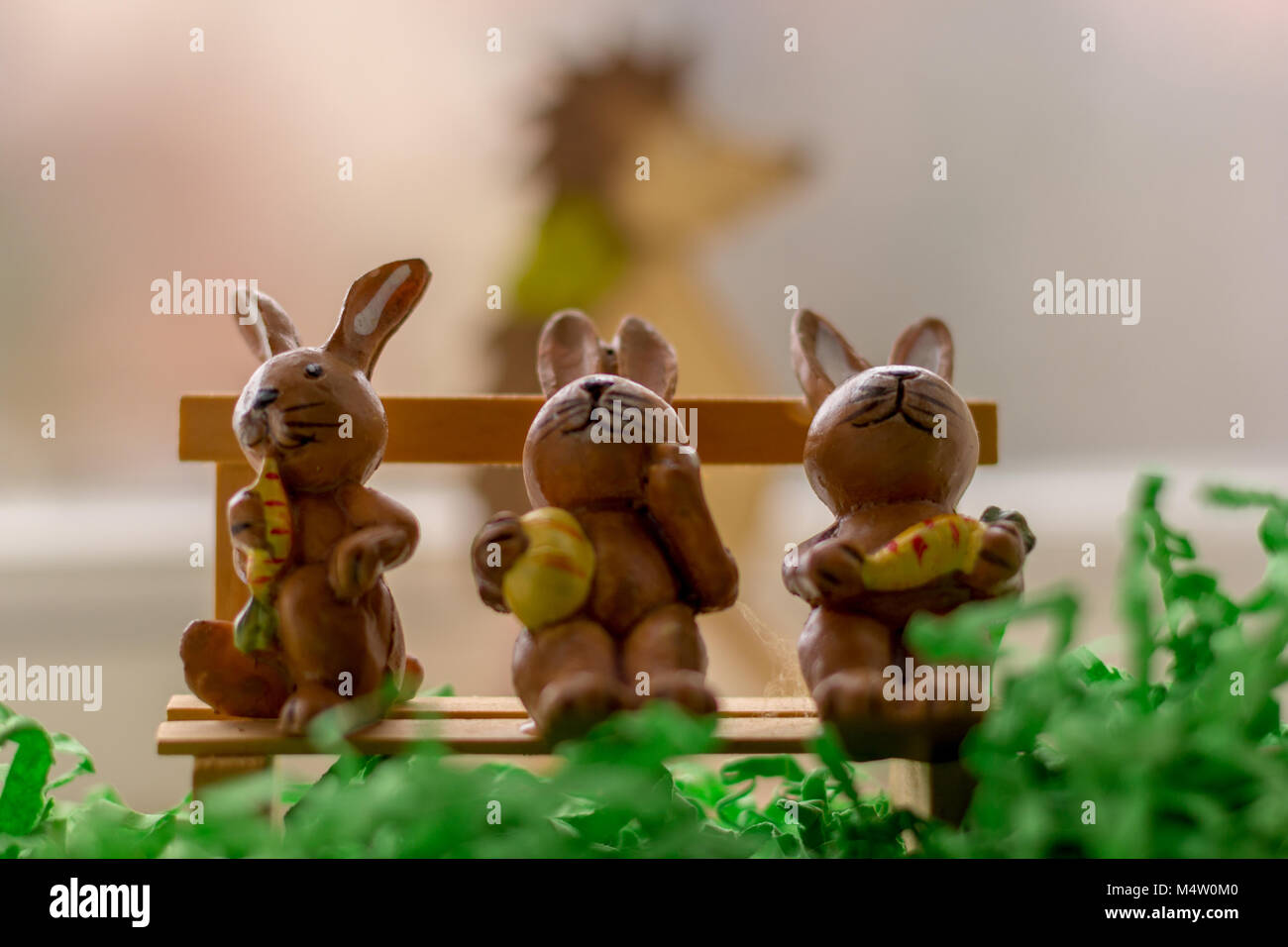 Rabbits sitting hi-res stock photography and images - Alamy