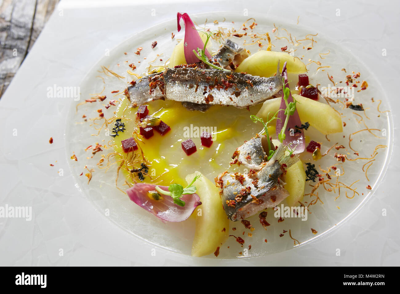 Boiled pickled fish hi-res stock photography and images - Alamy