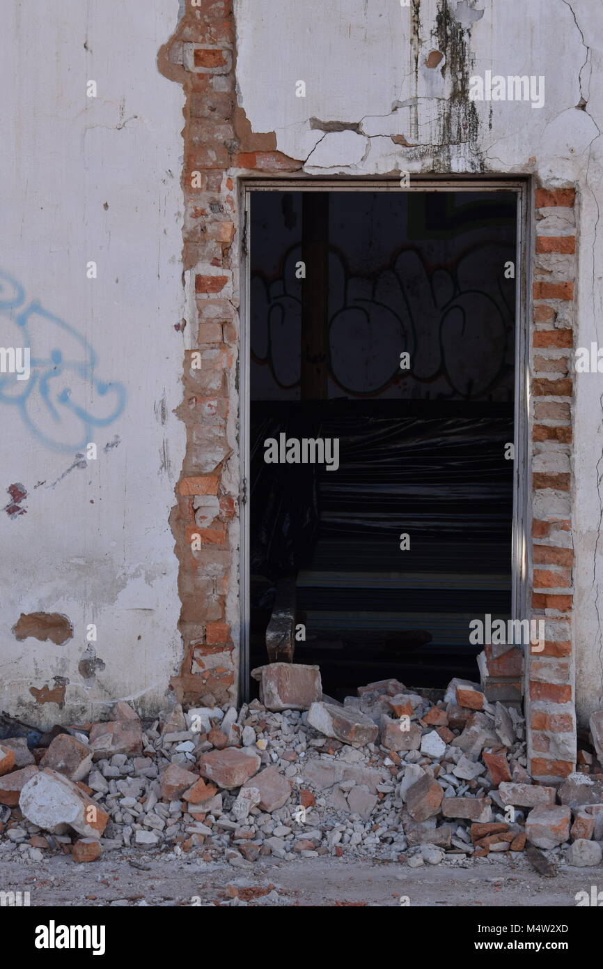 Door for demolition hi-res stock photography and images - Alamy