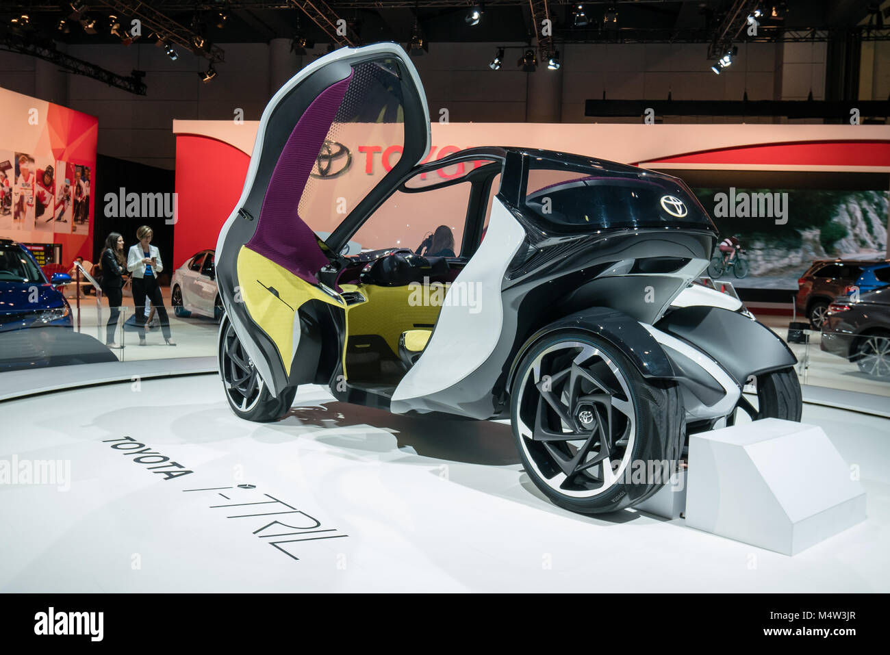 toyota i-tril concept prototype car vehicle Stock Photo - Alamy