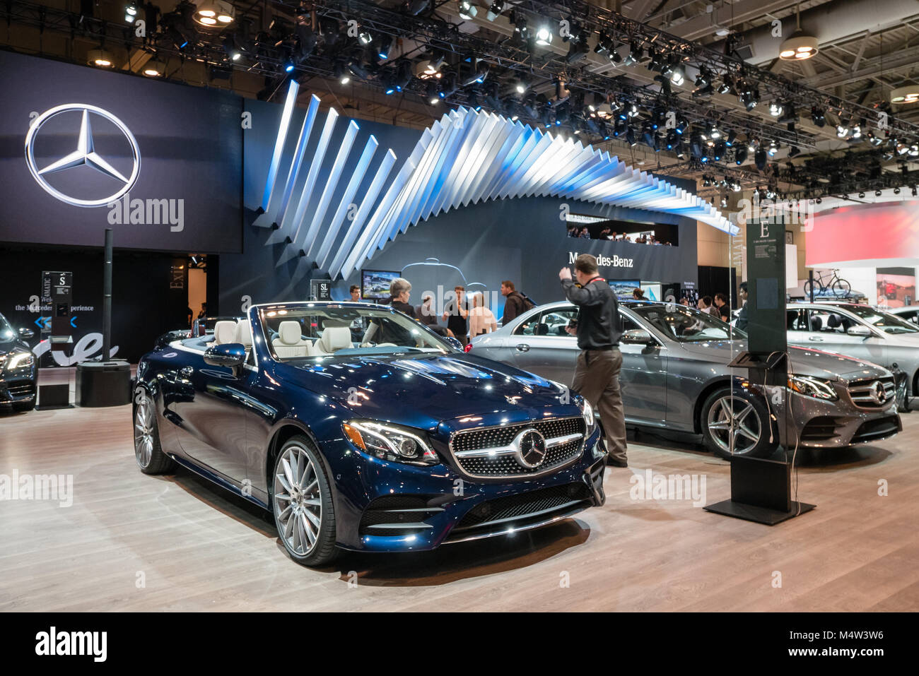 toronto canadian international auto show 2018 Stock Photo - Alamy