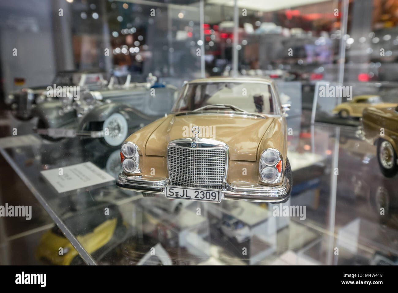 tiny mercedes benz model Stock Photo - Alamy