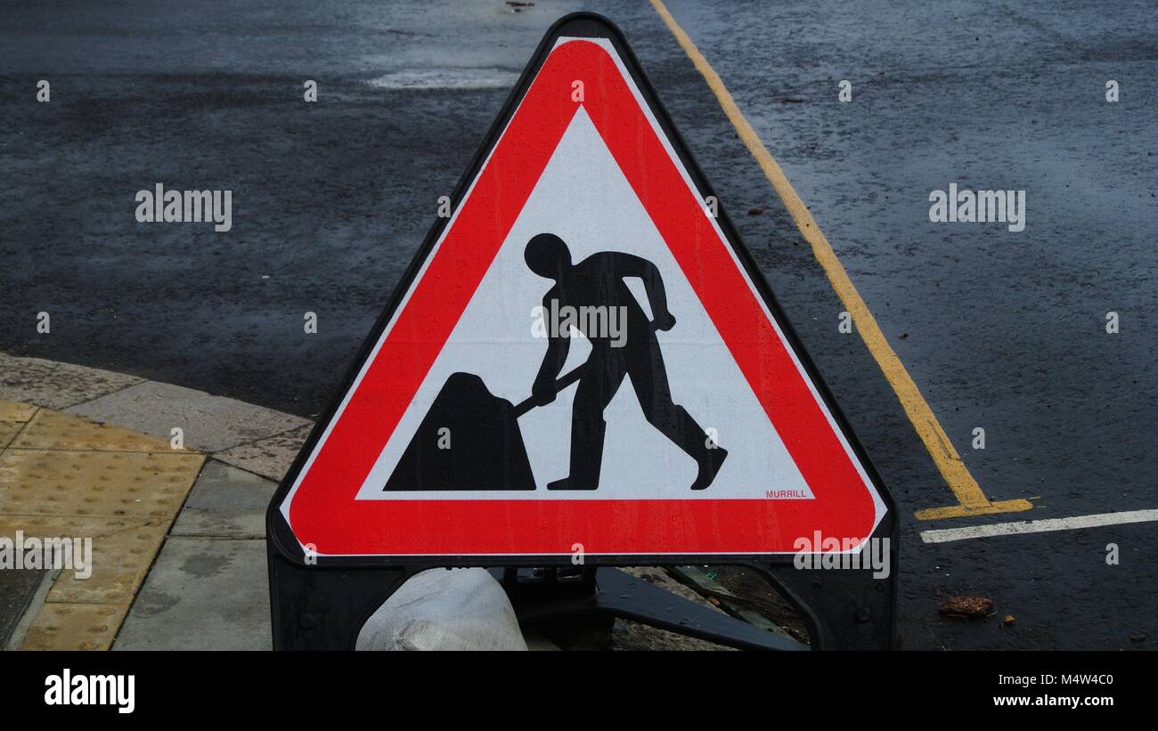 Road traffic signs and road names Stock Photo - Alamy