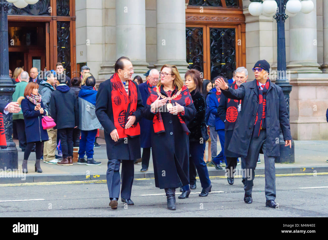 The Lord Provost of Glasgow Eva Bolander and the Chinese Consul General ...