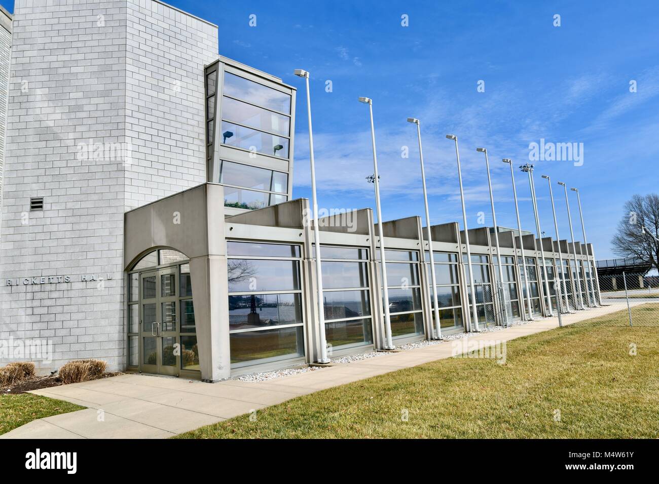 Ricketts Hall on the United States Naval Academy, Annapolis, MD, USA ...