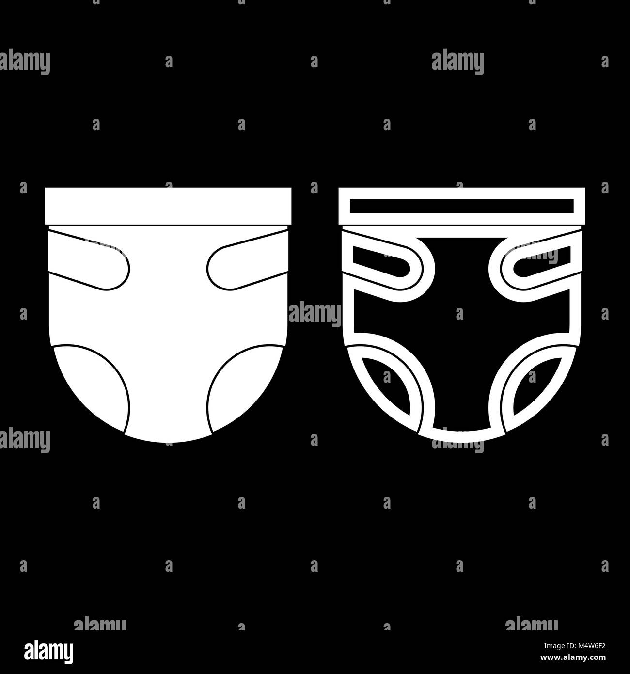 Nappy Stock Vector Images - Alamy
