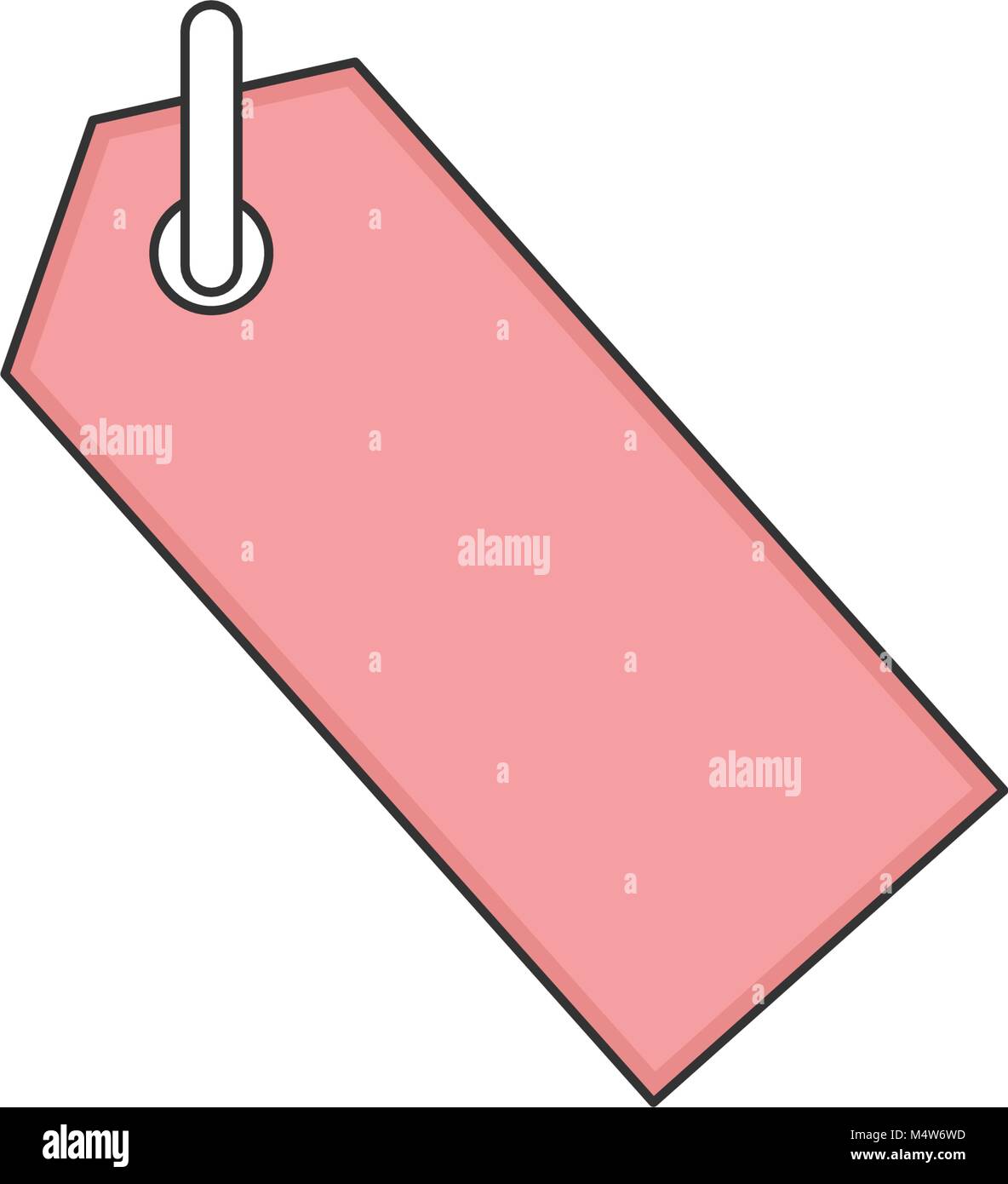 Hang Tag Cut Out Stock Images & Pictures - Alamy