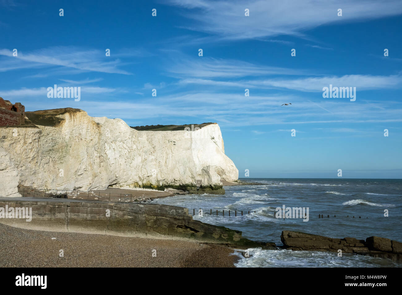 Splash Point at Seaford Stock Photo - Alamy