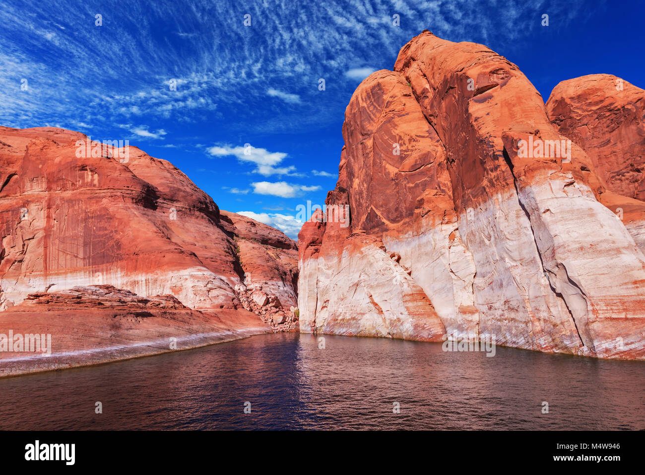 Scenic artificial water basin Stock Photo - Alamy